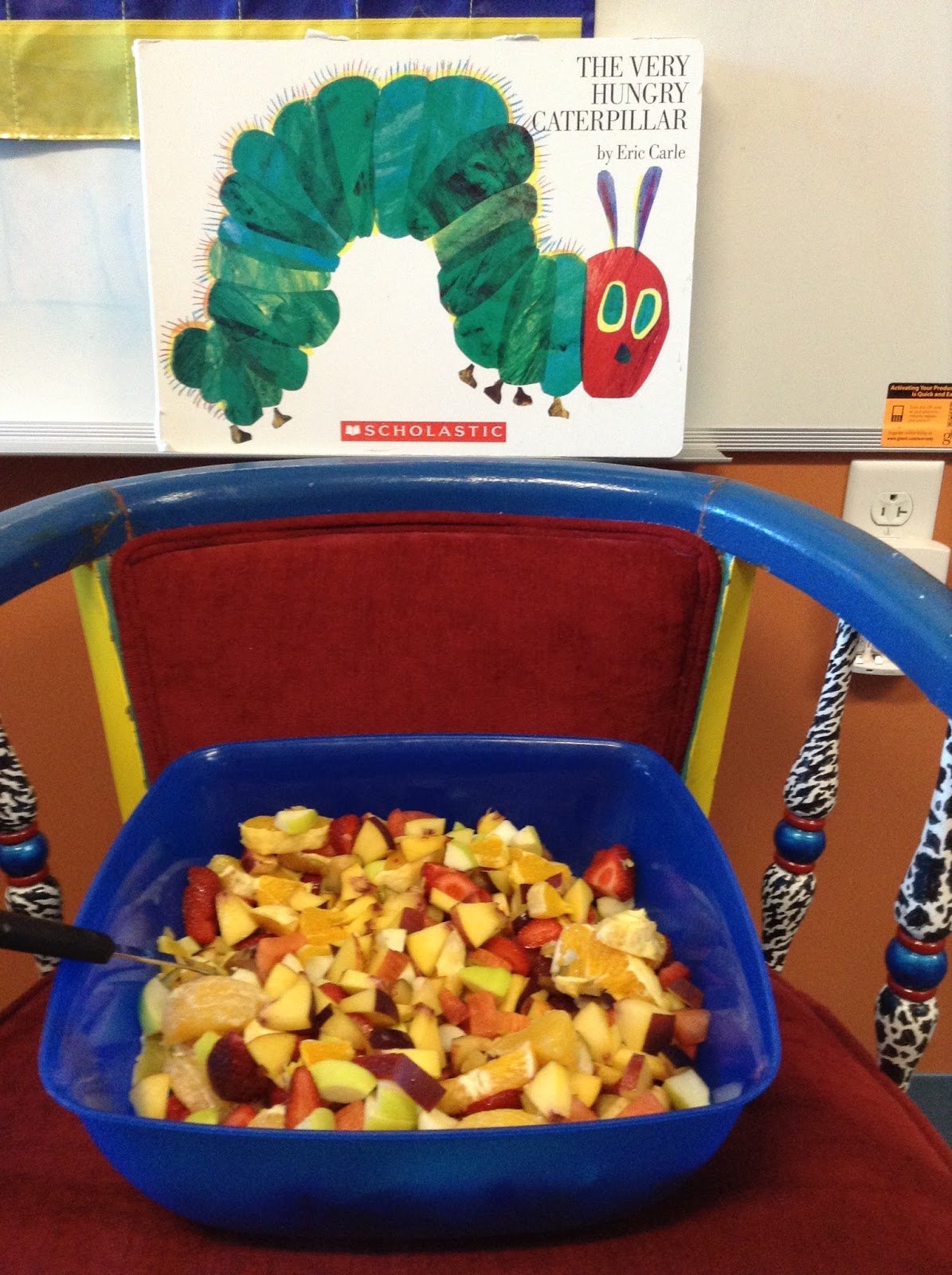 Mrs. Sample's Kindergarten: Very Hungry Caterpillar Fruit Salad