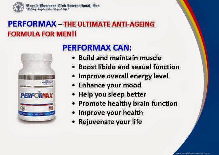 ROYALE: HEALTH, BEAUTY AND OPPORTUNITY BY MAY.ANN: PERFORMAX SUPPLIMENT ...