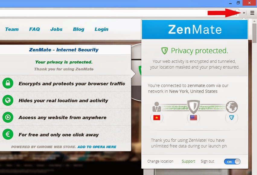 Hướng dẫn: "Vượt tường lửa" với add-on ZenMate trên trình duyệt Chrome ...
