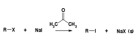 Chemistry Laboratory: Sodium Iodide in Acetone Test