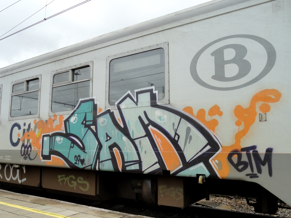 SAM - BTM CREW Art on Train