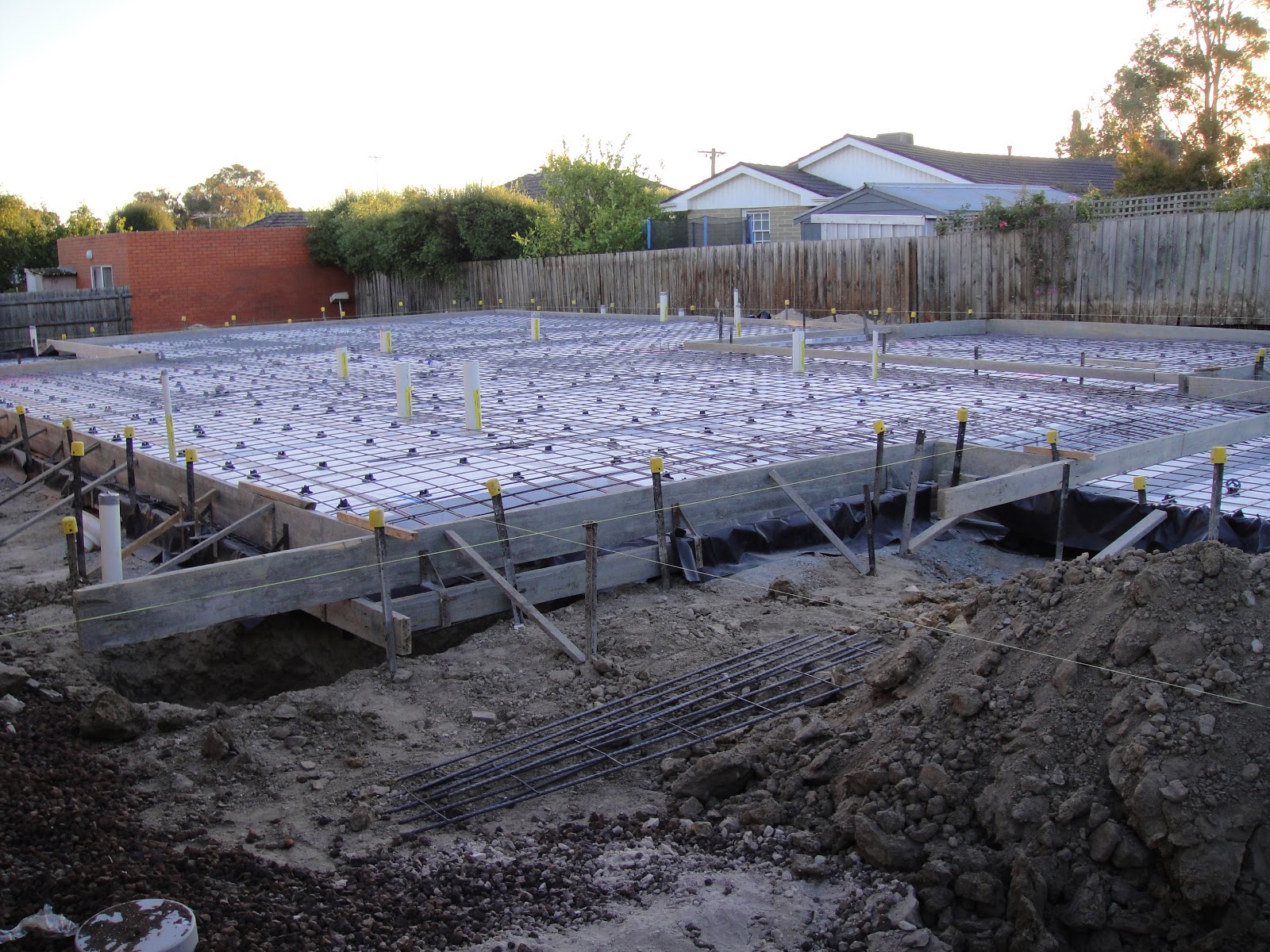 Our New Home - PD Waldorf 44: Slab preparation