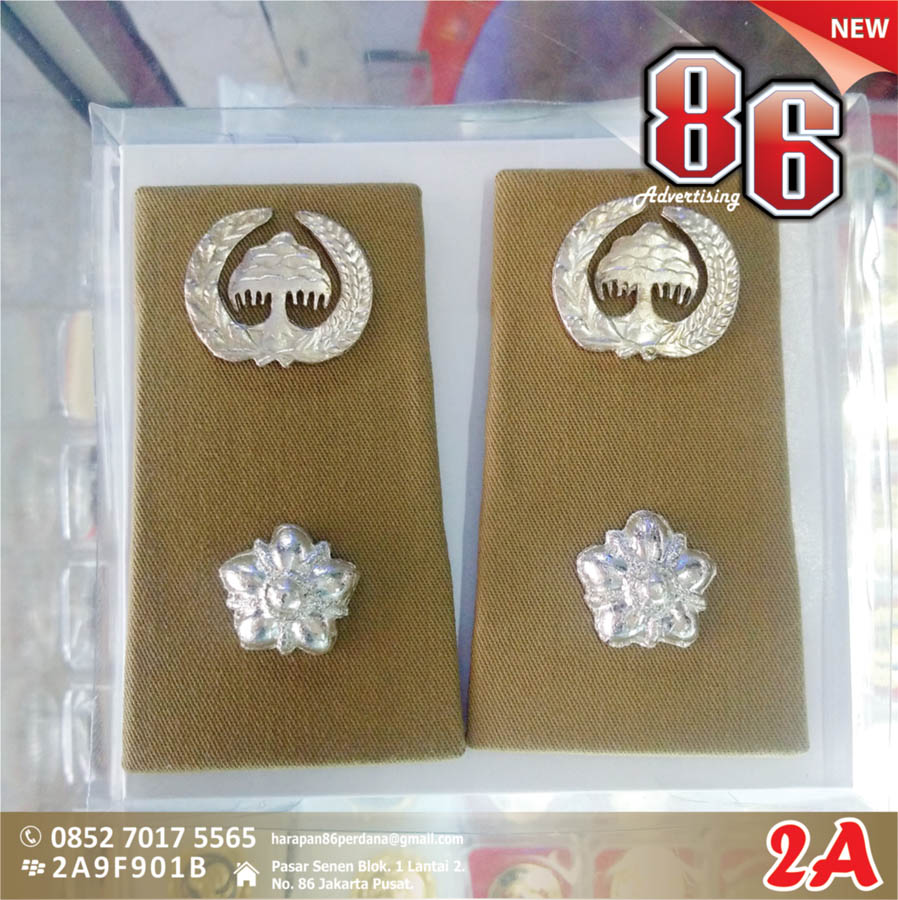 PANGKAT PNS LENGKAP GOLONGAN 2A, 2B, 2C, 2D ~ ATRIBUT 68