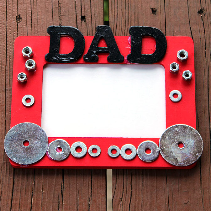 Handy Man Picture Frame | Munchkins and Mayhem