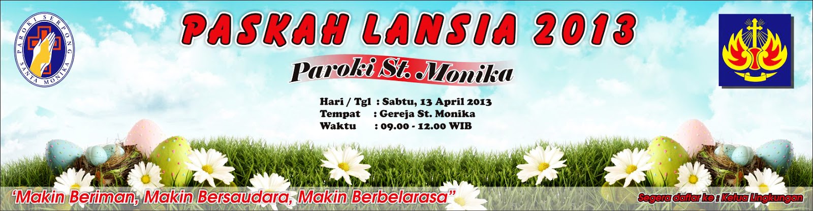 Contoh Spanduk Paskah Keren Terbaru Desain Spanduk Kreatif Images And ... Contoh Spanduk Paskah Keren Terbaru Desain Spanduk Kreatif Images And ...