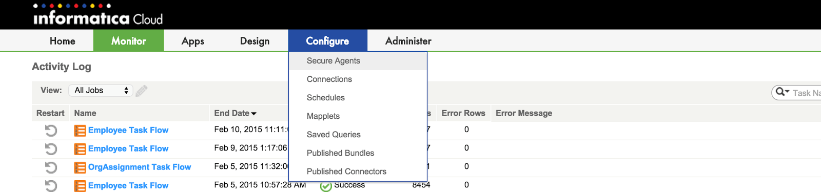 Salesforce and Informatica Cloud Learning Zone