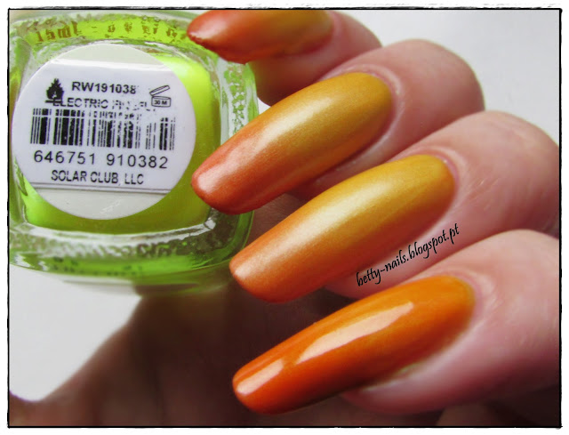 Betty Nails: Electric Firefly *Ruby Wing * Color Changing Polish