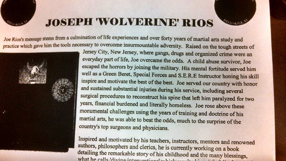 Sean Linnane: STOLEN VALOR: JOE RIOS