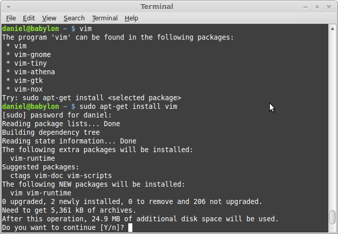 Programmer's Ranch: Linux: vi Essentials