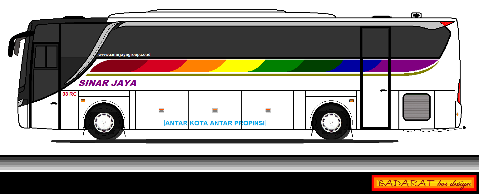 Sahabat Belajar : ART - Desain Livery Bus 2D