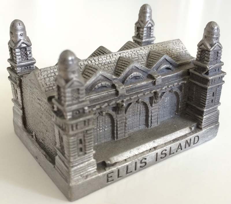 Building Collector: Pewter Souvenir Building Replicas