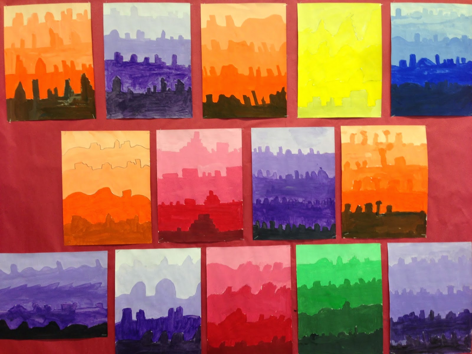 Art From One Thousand Hearts: Shades and Tints Landscapes