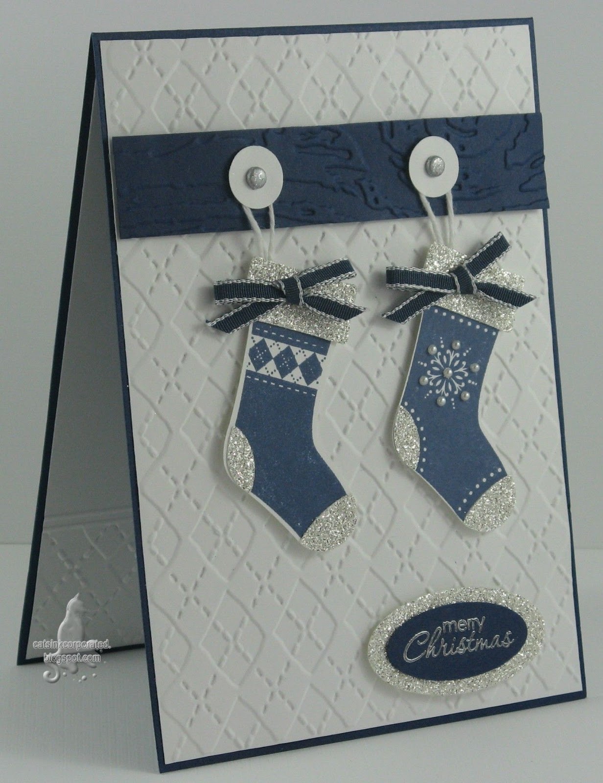 Cat's Ink.Corporated: The Paper Players #73 - Stitched Stockings