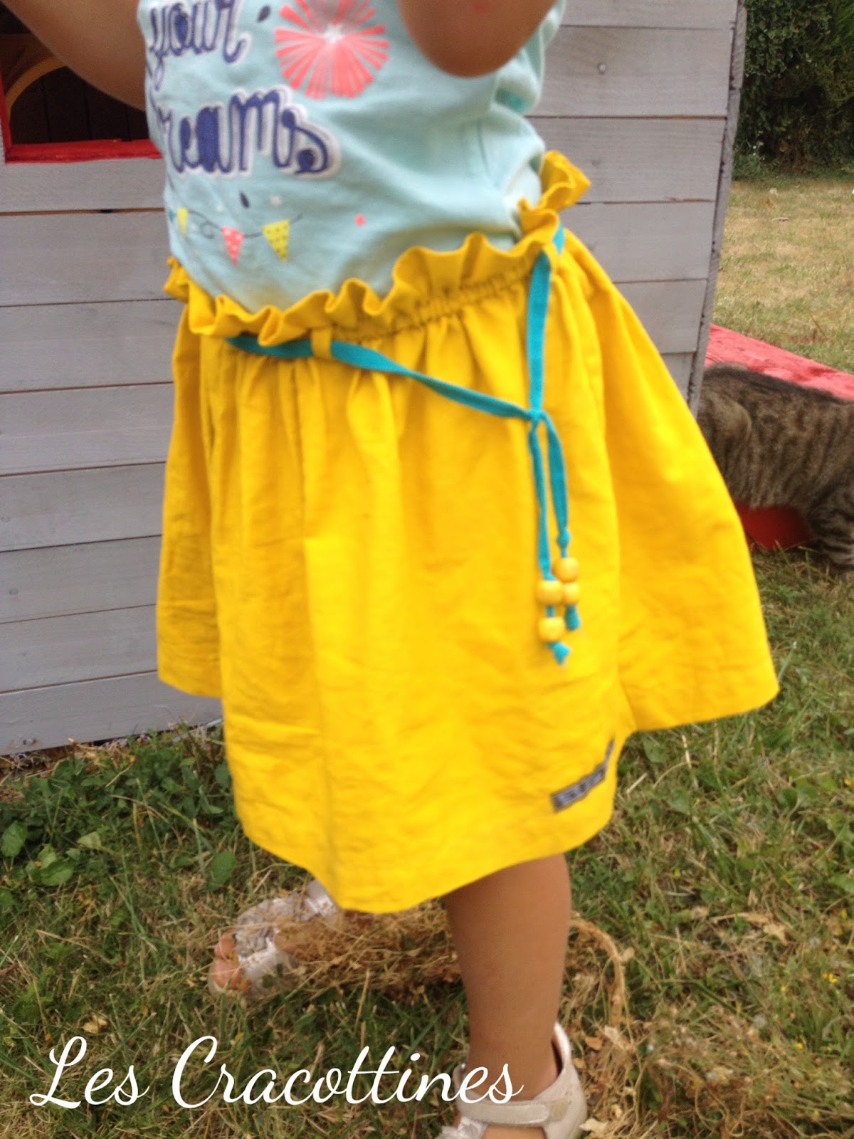 Les Cracottines: Une jupe Maguette pour ma petite Maguette
