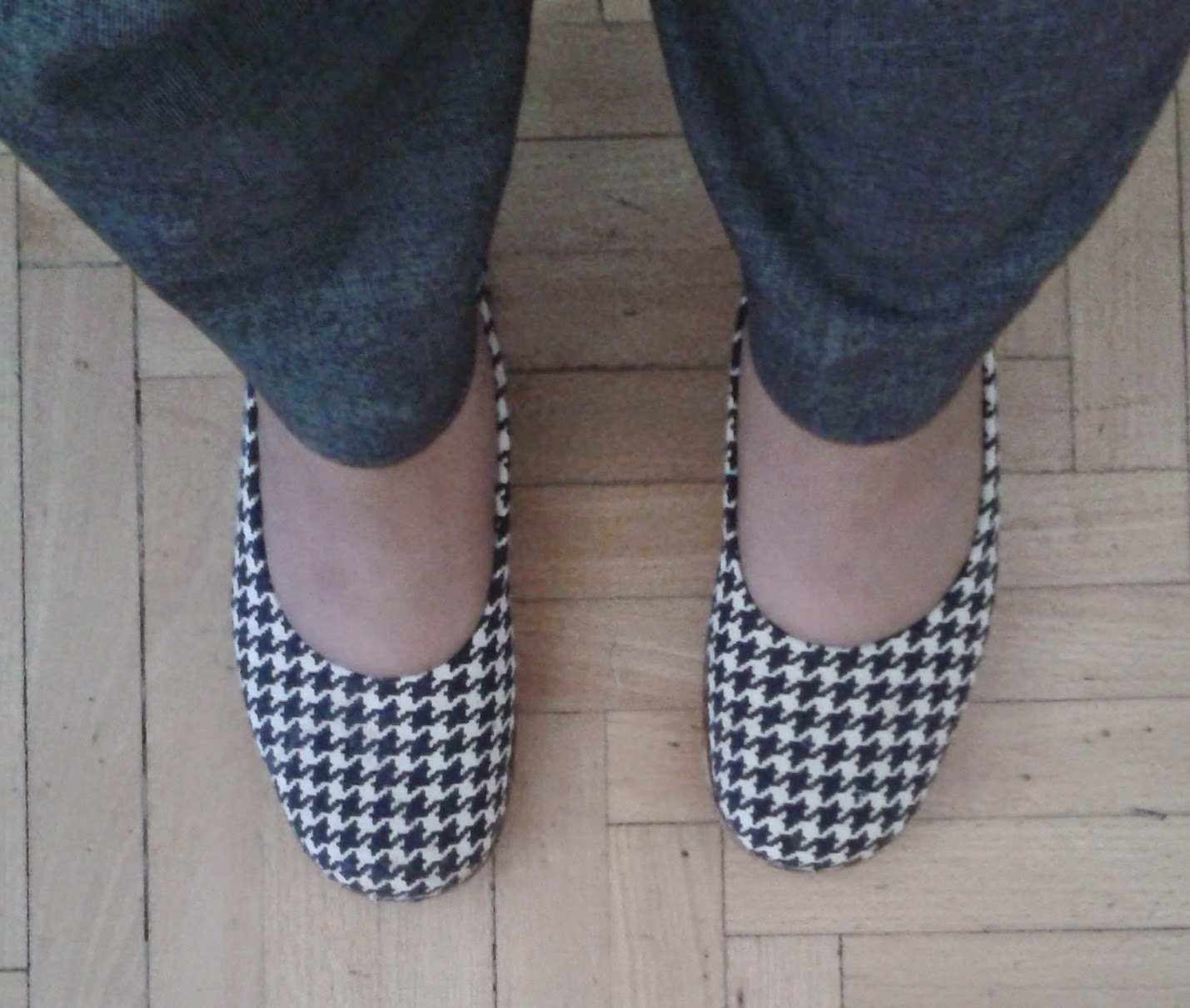 Curvy Girl's Style Refashioned: Flats makeover