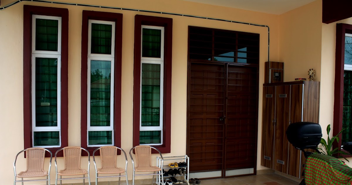 45+ Pintu Depan Rumah Teres, Motif Terbaru!