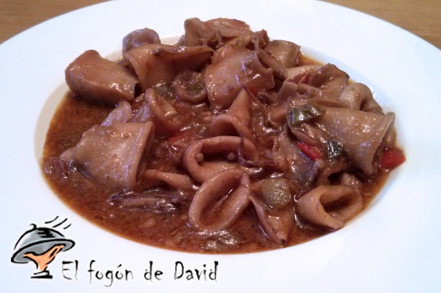 El fogón de David: Chipirones en salsa