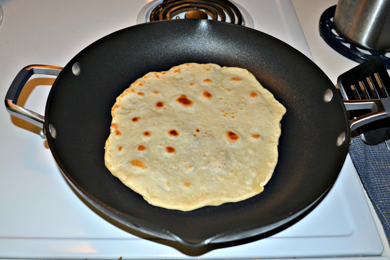 Flour Tortillas: Secret Recipe Club - Hezzi-D's Books and Cooks