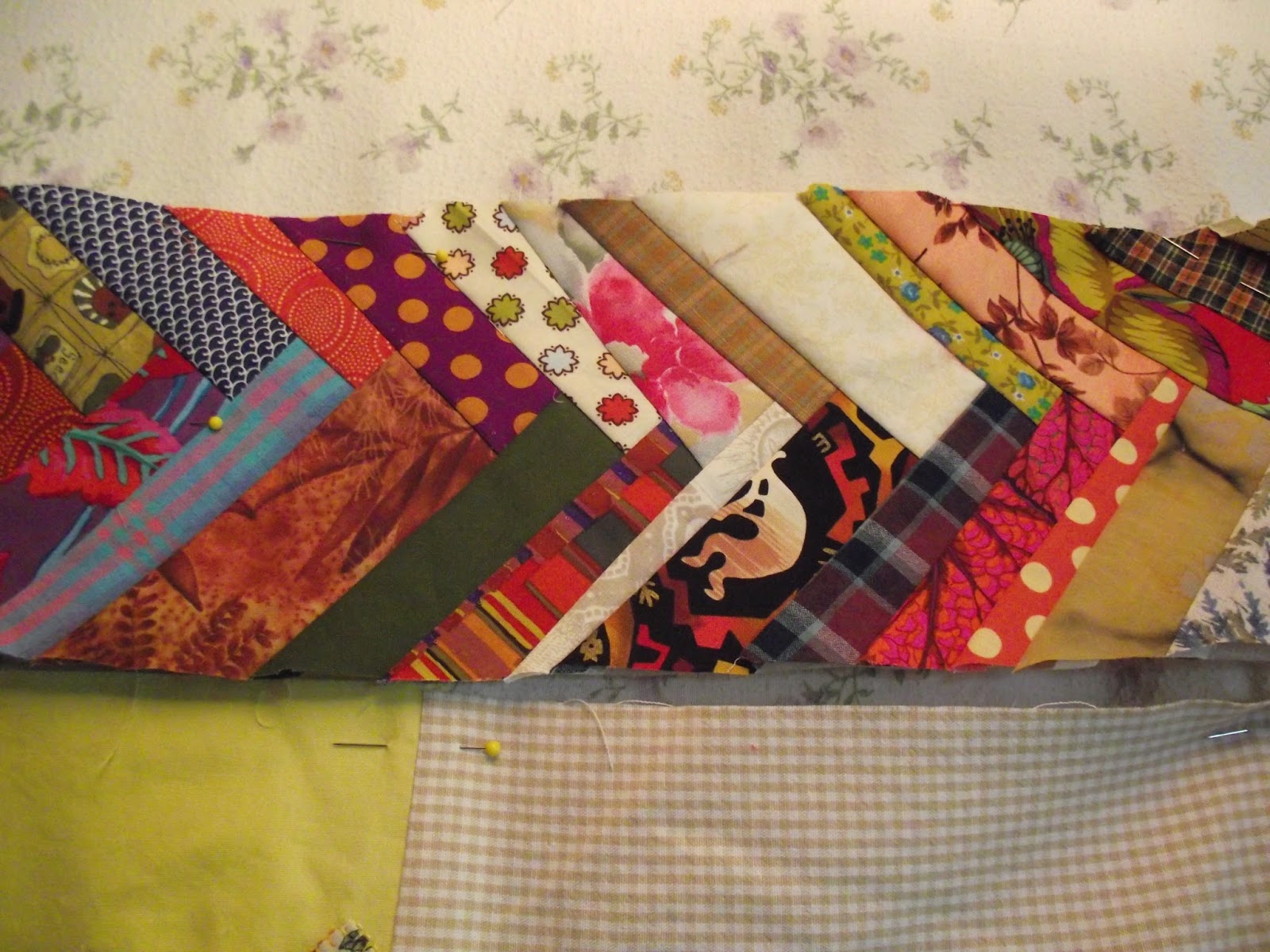 Crazy Chevron Border Tutorial