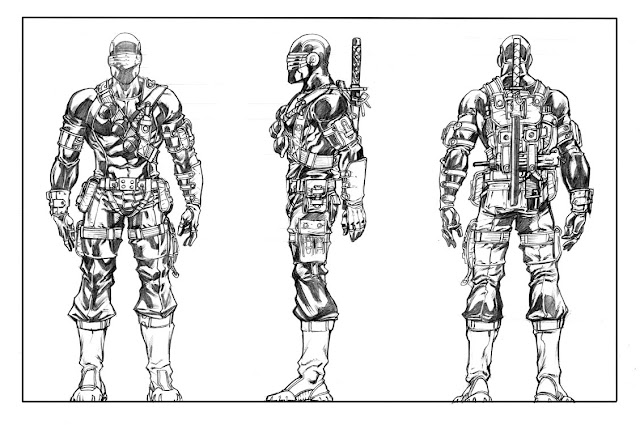 Robert Atkins Art: Snake Eyes Design part 2...