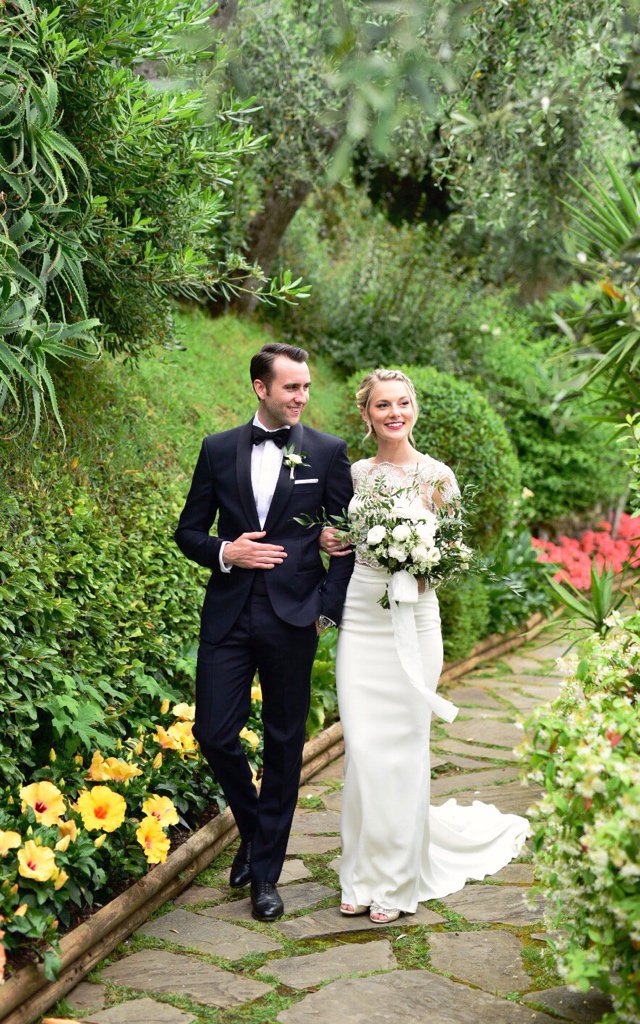 HARRY POTTER ACTOR GETS MARRIED TO LONG TIME GIRLFRIEND