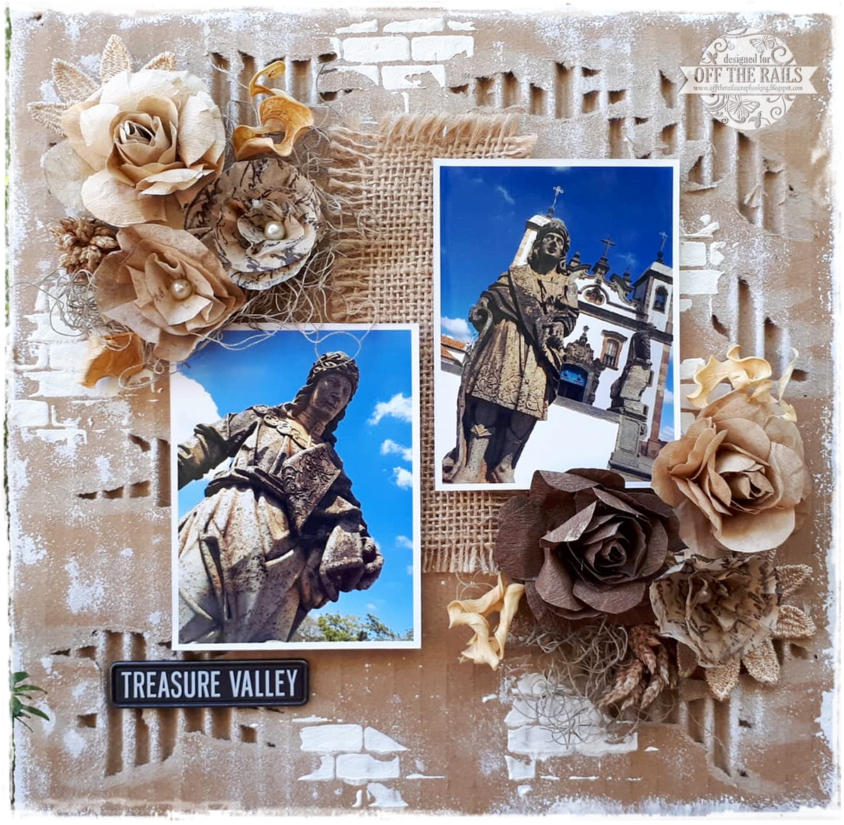 Off the Rails Scrapbooking: October Challenge Reveal - Recycle ...