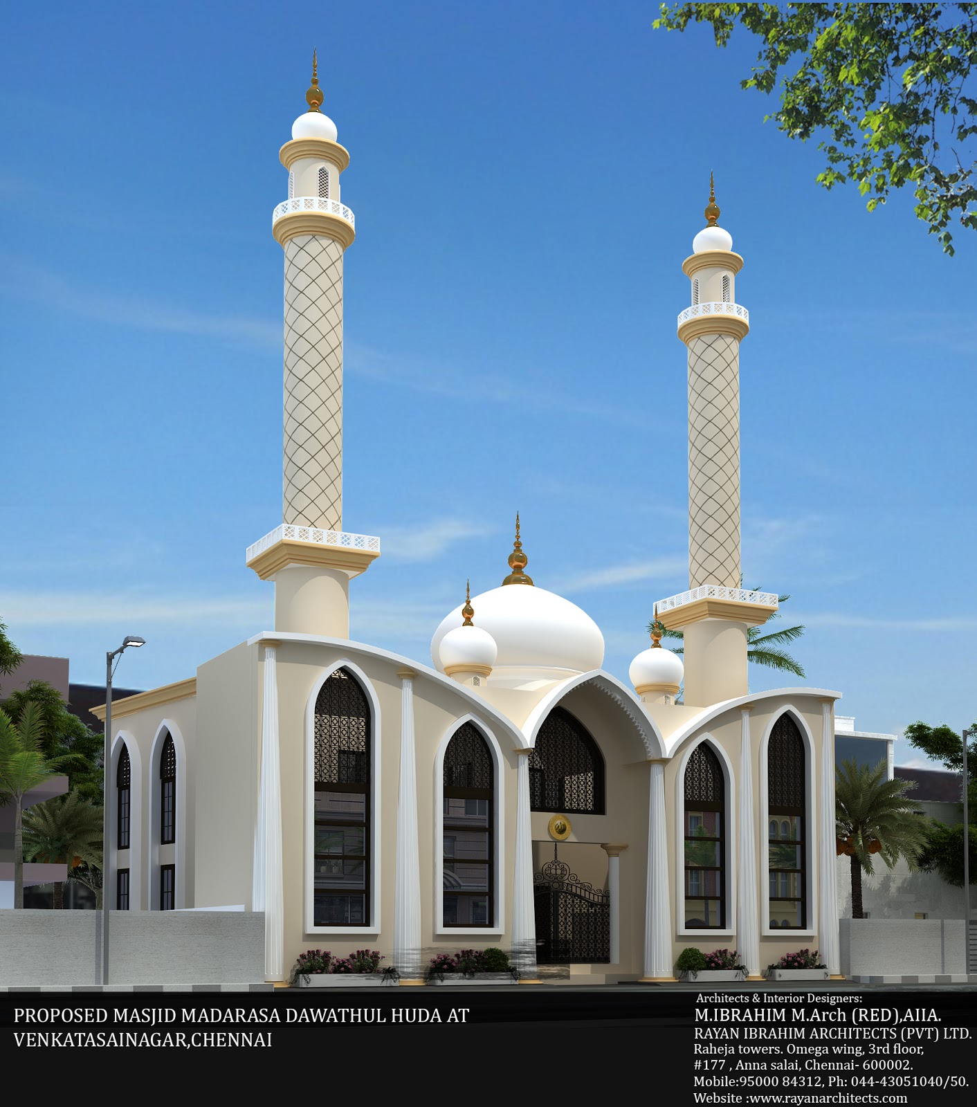 MASJID AROUND THE WORLD: ONGOING MASJID WORK IN CHENNAI INDIA