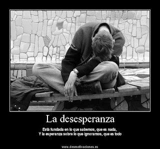 PUROS JARAGUENSES: La desesperanza aprendida del adulto