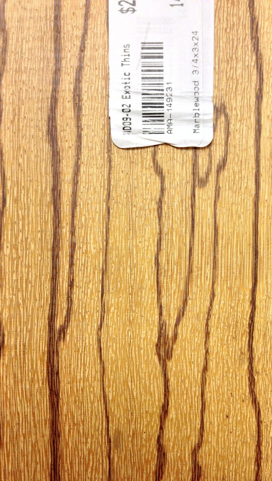 Warrior Woodwork: Marblewood