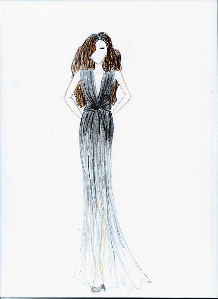 Bocetos de Moda - Fashion sketches - Fashion & Design Blog