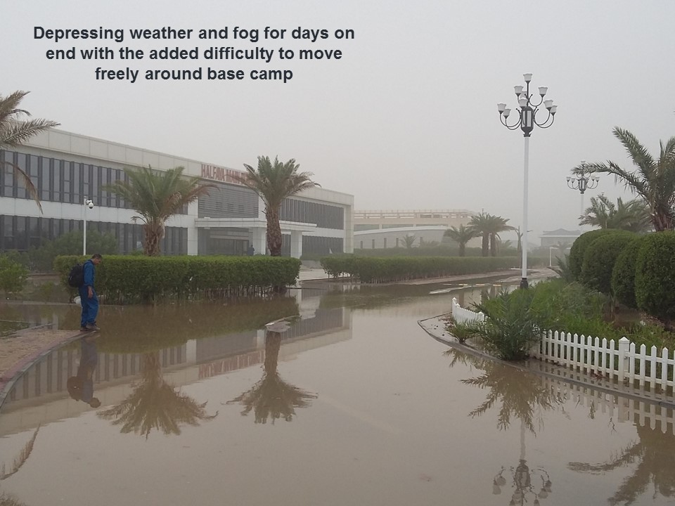 Go with Henry: Living on an oilfield base camp