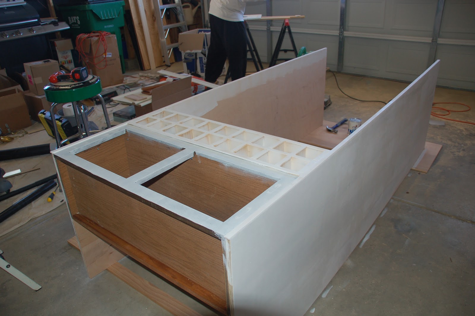 Love Grows Here: Built-in Refrigerator