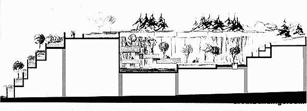 Freeway Park - Lawrence Halprin (1976) ~ Origami Studio