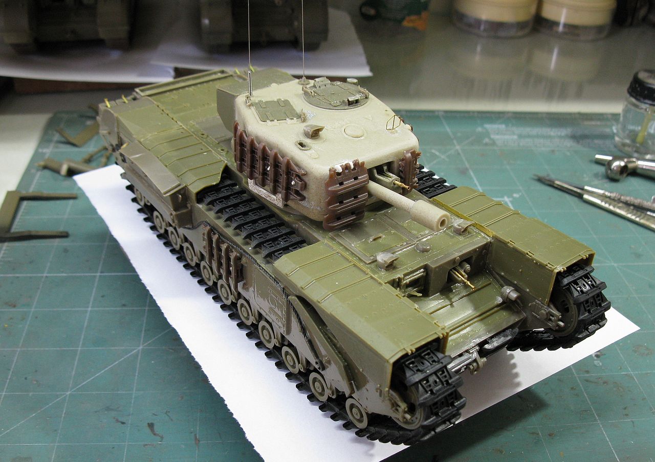 Panzerserra Bunker- Military Scale Models in 1/35 scale: Churchill Mk V ...