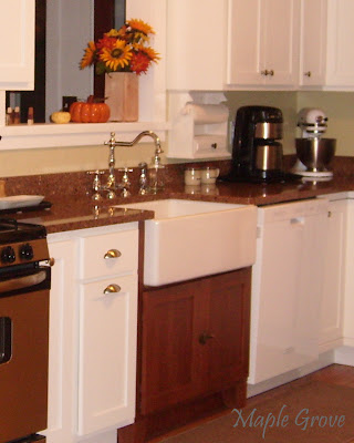 Maple Grove: How to Build a Support Structure for a Farm House Sink