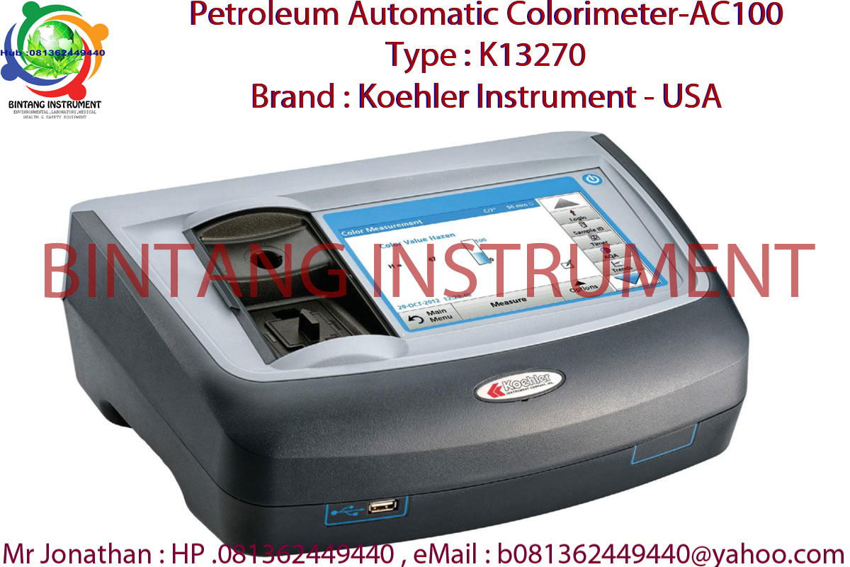 .: 081362449440 Jual K13270 Petroleum Automatic Colorimeter-AC100 ...