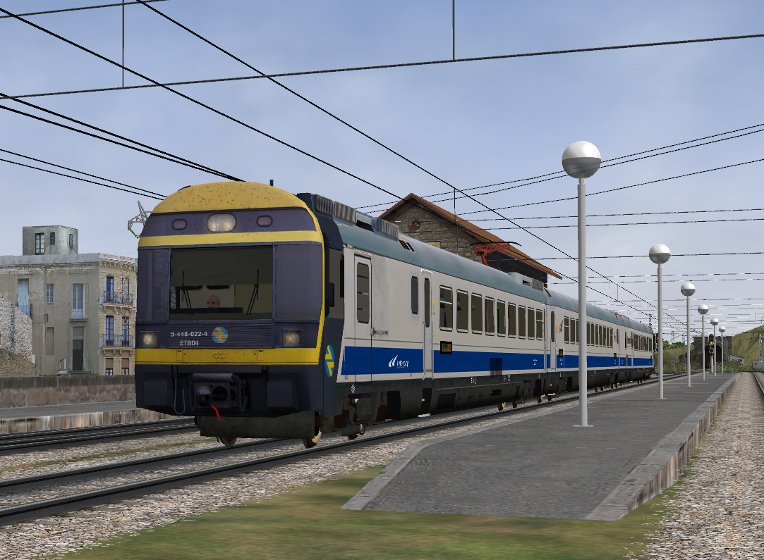 Trenes españoles. MSTS & Open Rails. : RENFE UT448