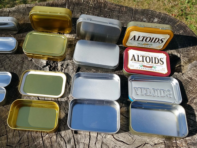 Andrzej Woronowski Custom Knives: Survival Kits Project (Part 2) Tins ...