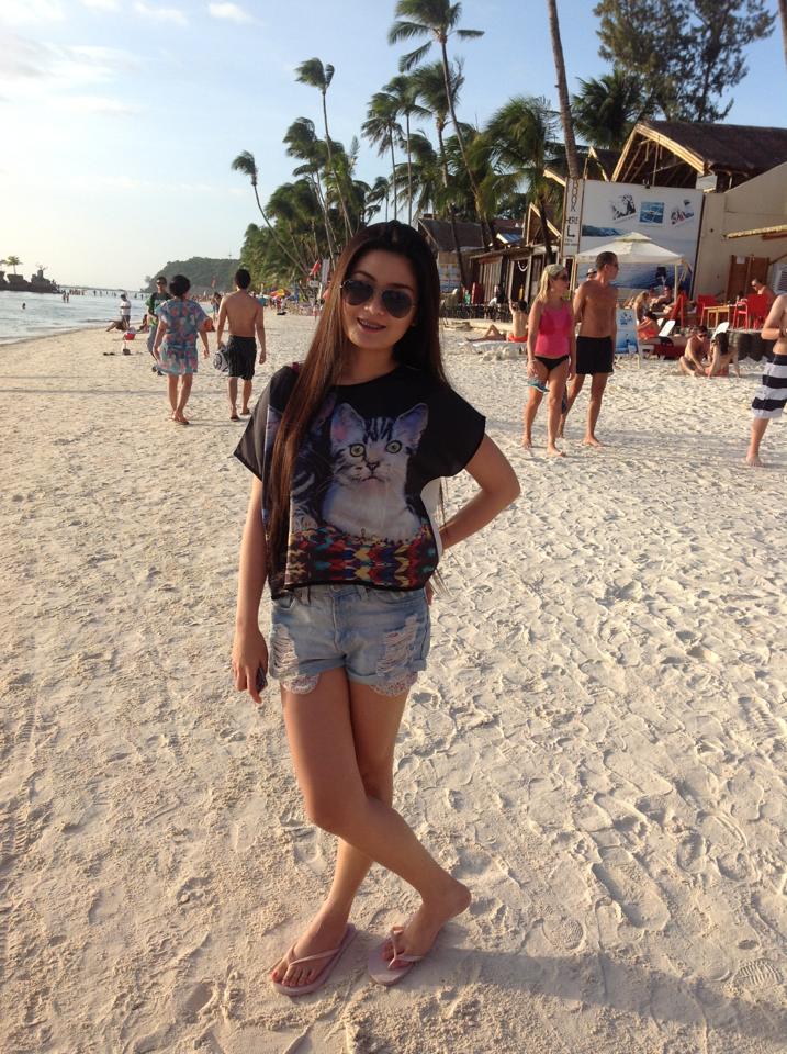 China R.: Tanduay Models in Boracay