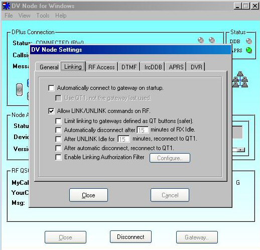 Advancing Ham Radio.. different ideas: DUTCH*Star DV Node / WinDV