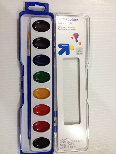 Target Art Supply Review: Up and Up Watercolors