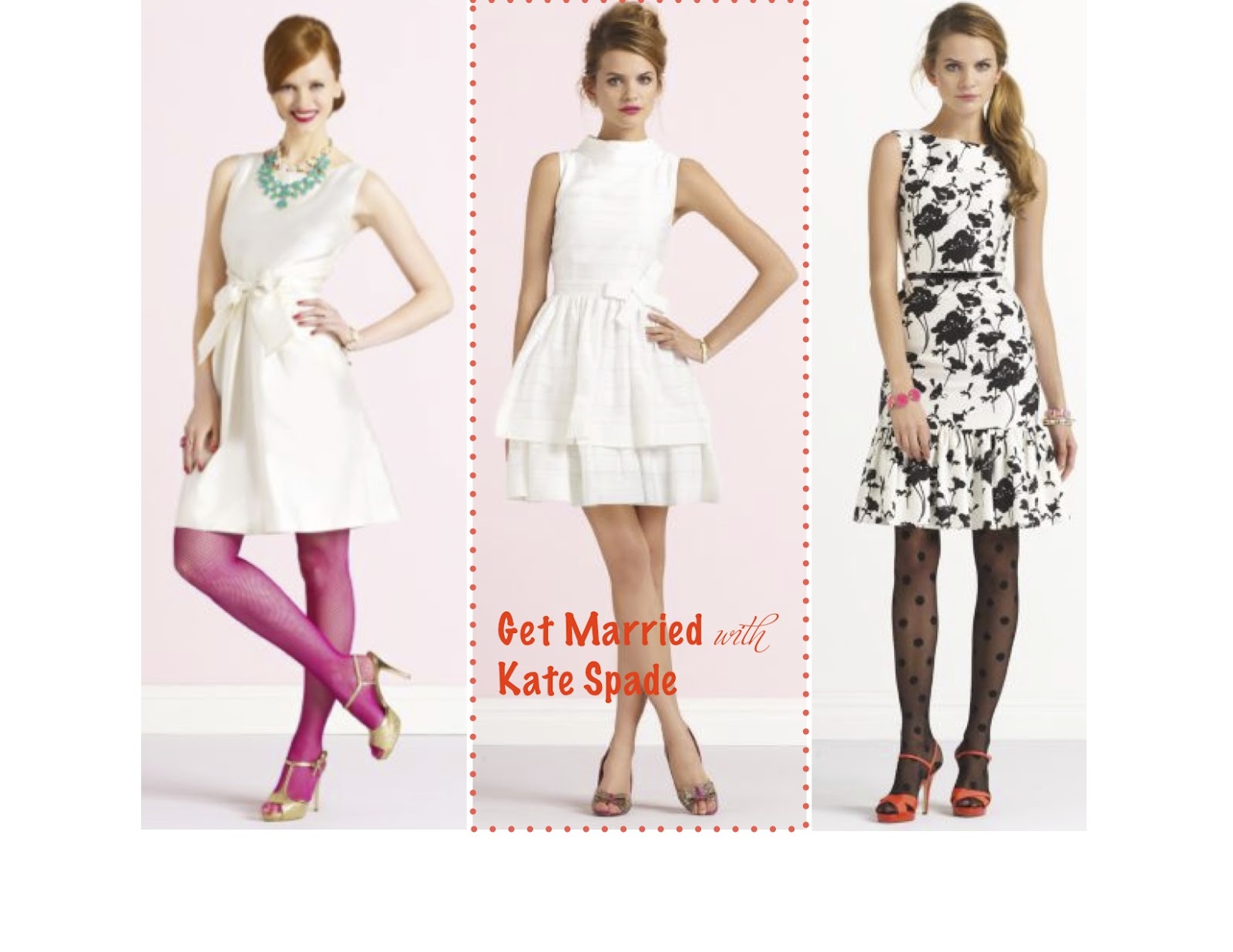 The Soiree Blog: Get Married With Kate Spade