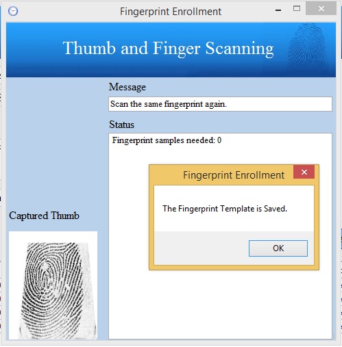 FINGERPRINT BIOMETRIC CLOCKING SYSTEM MODULE - C#.NET SOFTWARE SOURCE ...