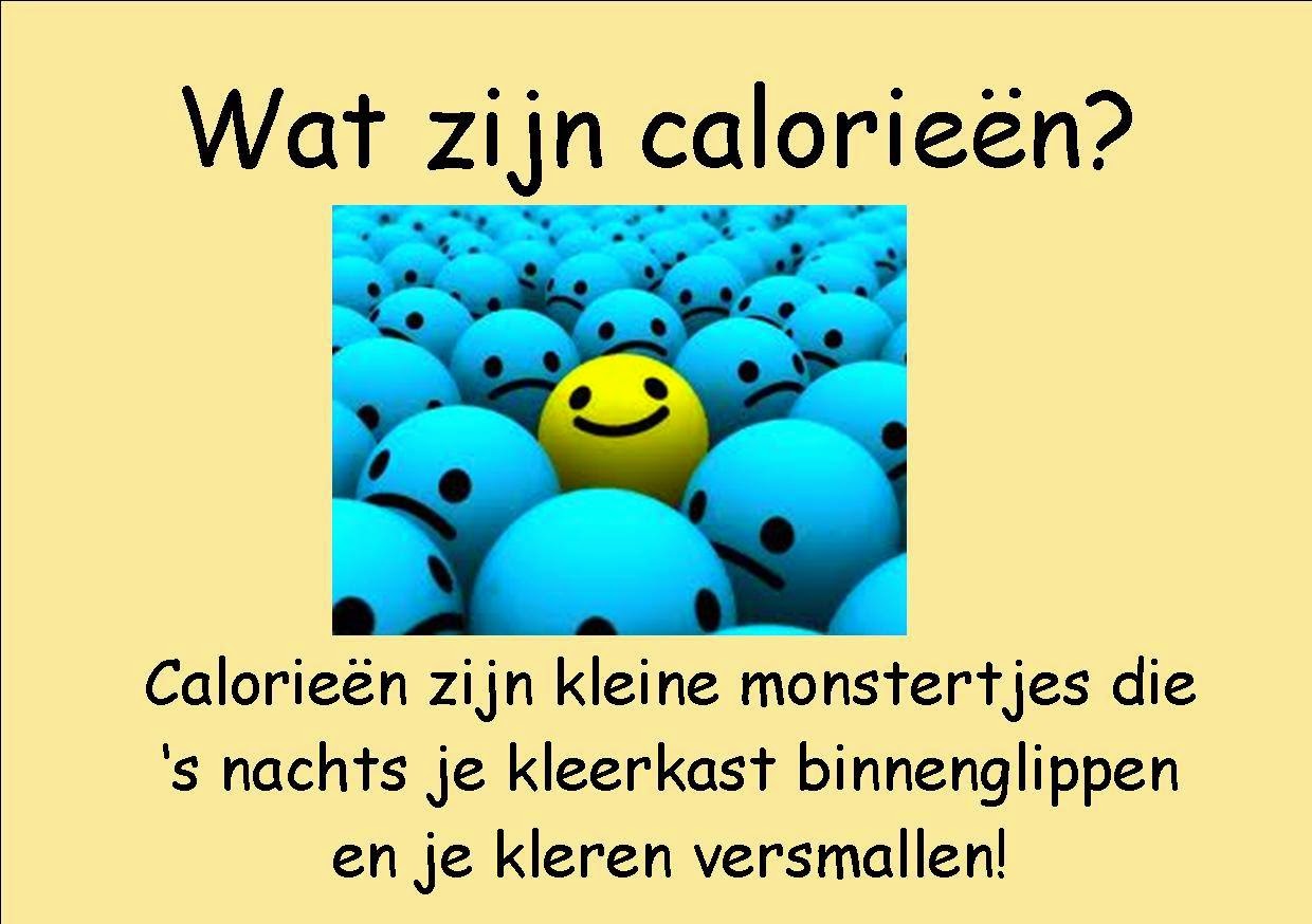 Wat zijn calorieën?
