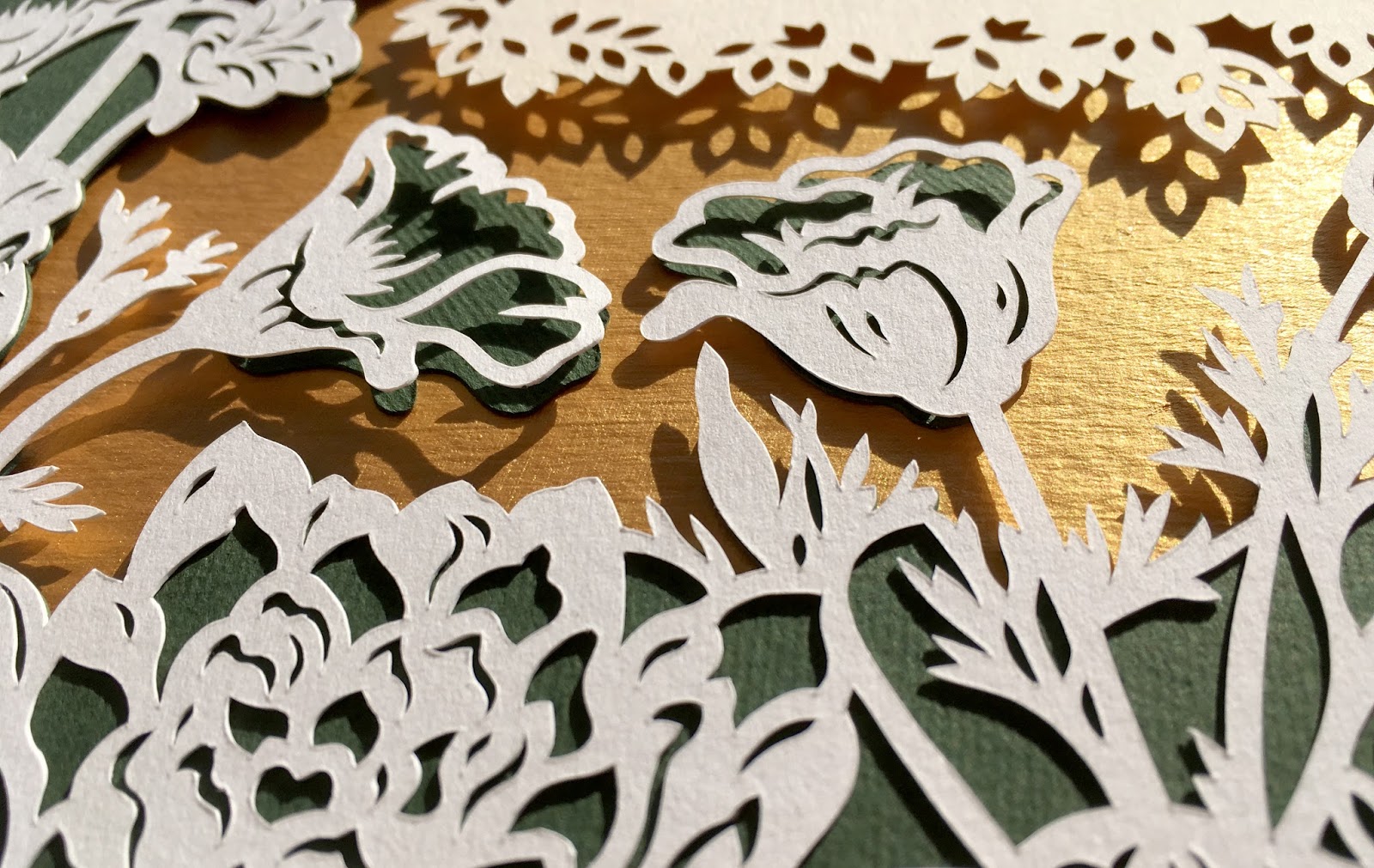 custom | VINEYARD OAK | Woodland Papercuts