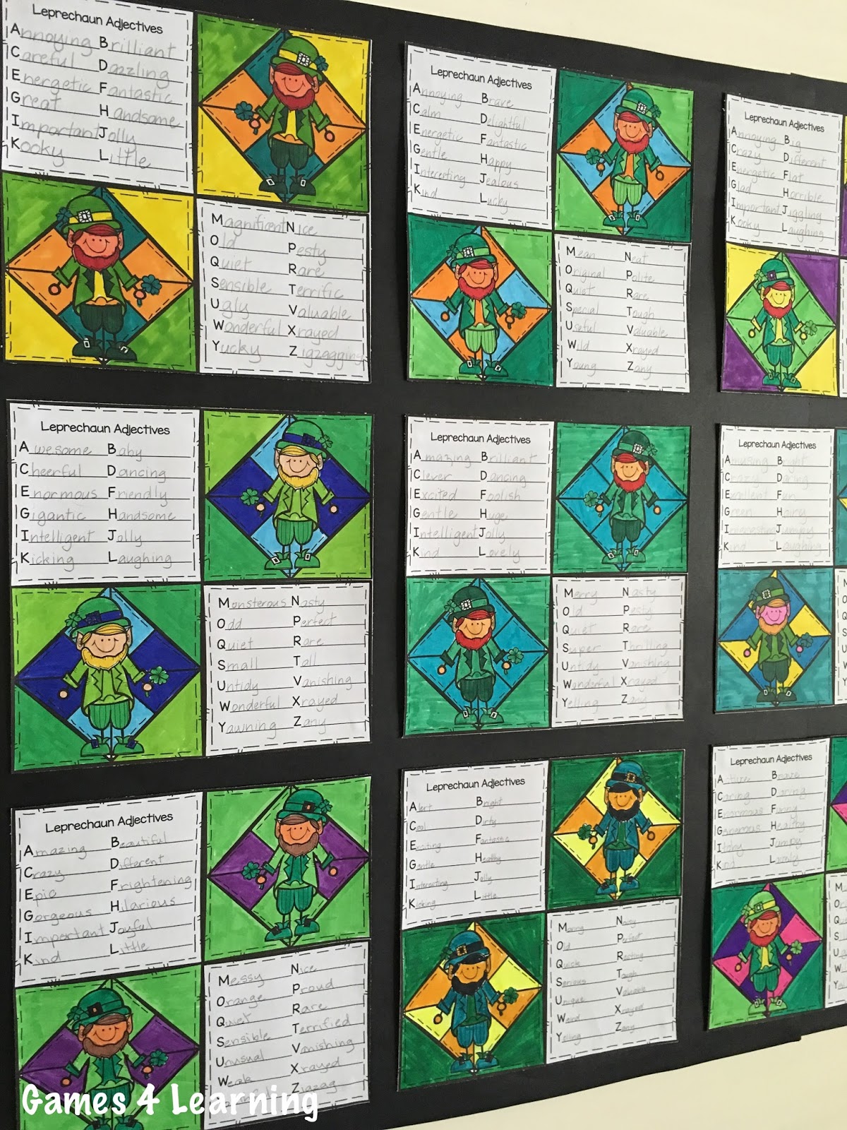 Fun Games 4 Learning: St. Patrick's Day Writing Prompts