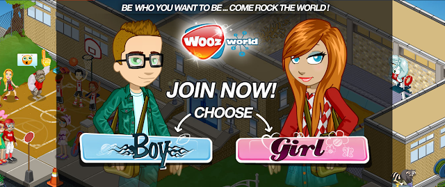 Woozworld news: New Front page on Woozworld