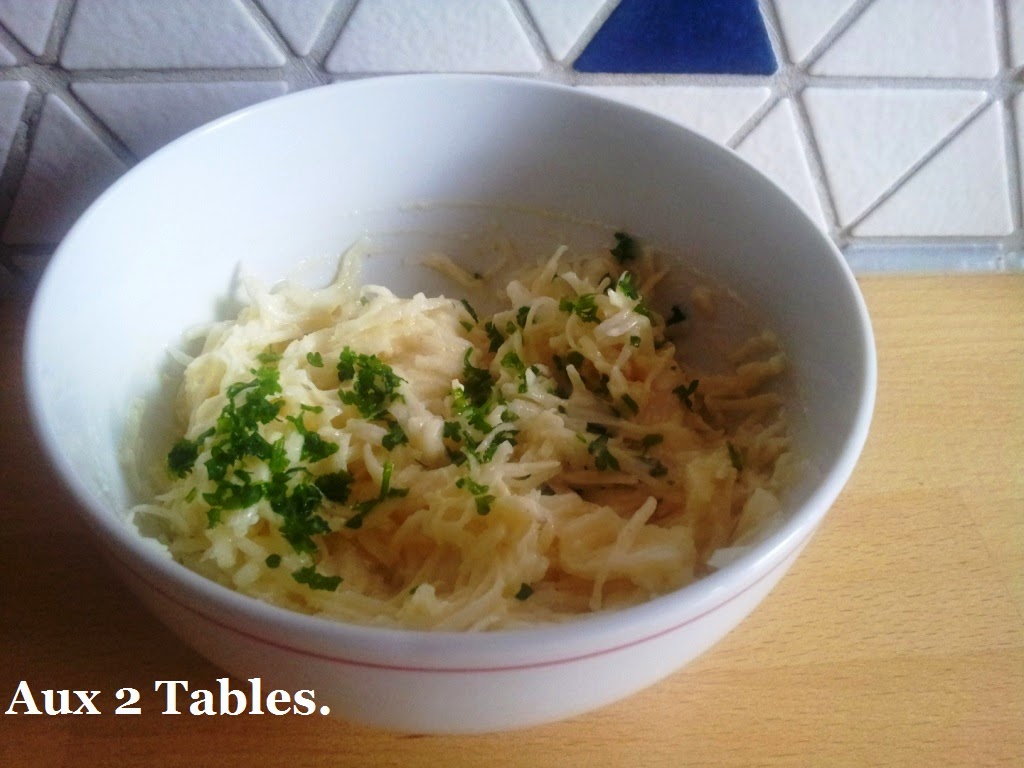 AUX 2 TABLES...: Sauce rémoulade allégée pour céleri rave.