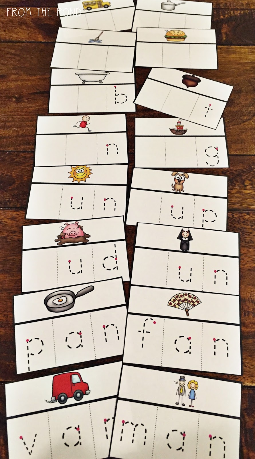 Differentiating cvc Words | From the Pond