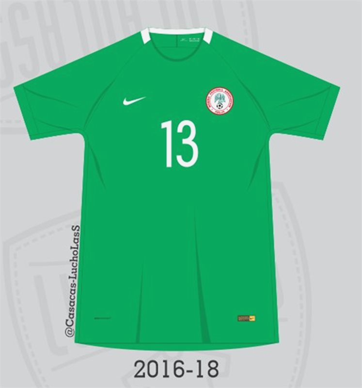 Full Nigeria Kit History 1949-2020 - Footy Headlines